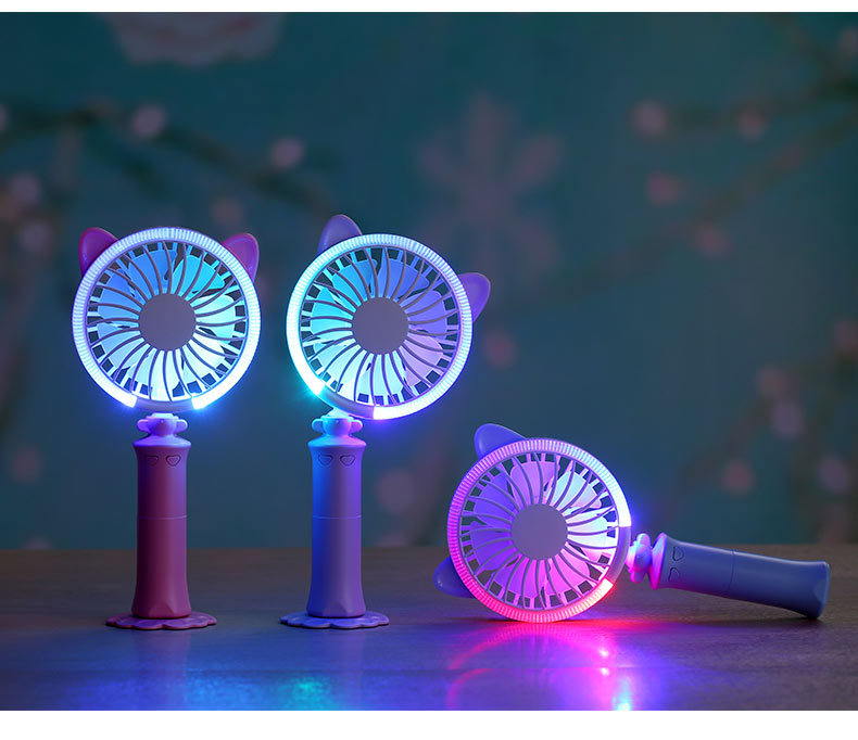 Mini Mini Fan desktop Mini Fan Strong Wind New Twister Cat USB Fan mini ...