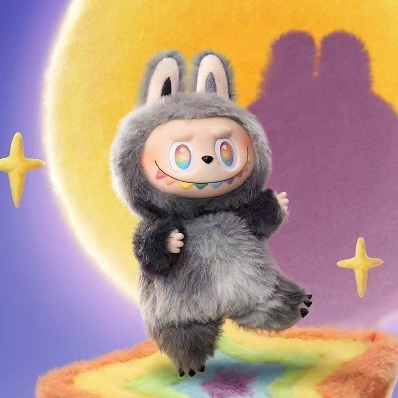 泡泡玛特labubu3.0拉布布三代前方高能搪胶脸公仔毛绒批发,价格,库存-义乌小商品城