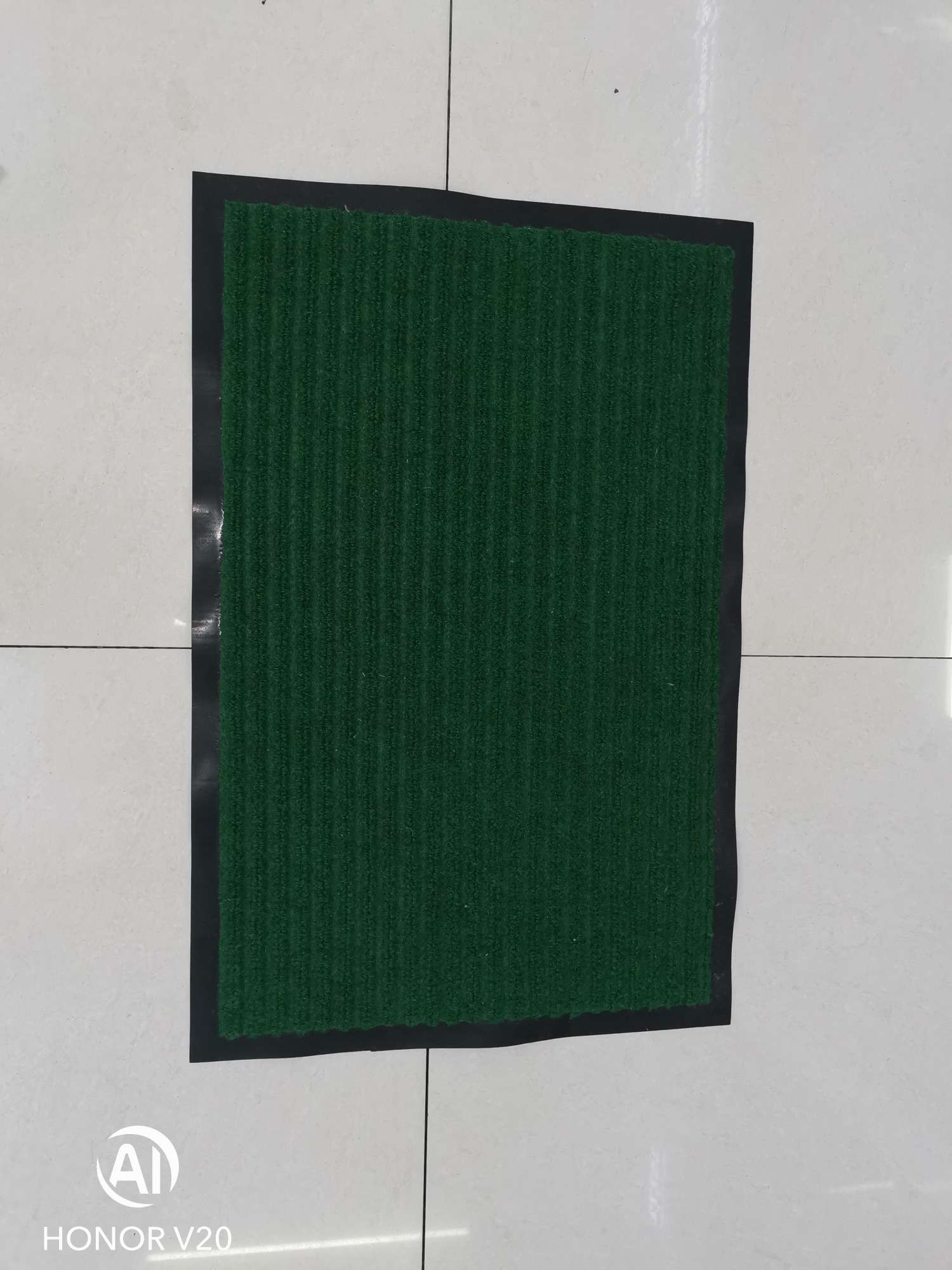 PVC bottom double striped floor mat non-slip mat for kitchen entrance ...