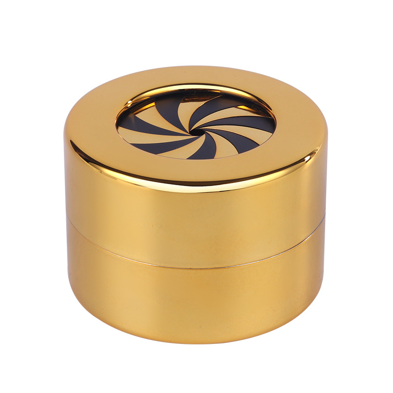 Rotating ring box Novel jewelry box Metal diamond ring box Creative ...