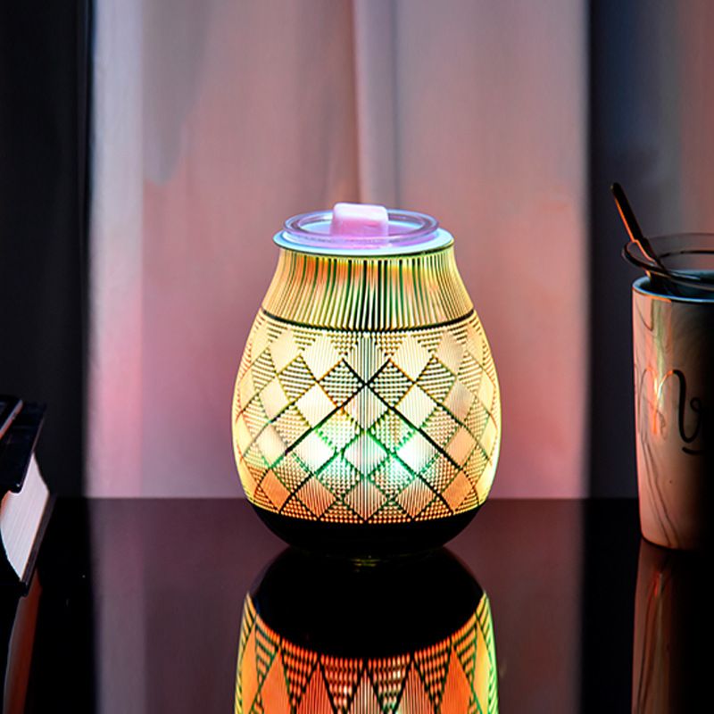 Modern simple bedroom Aromatherapy machine Headbed Colorful 3D ...