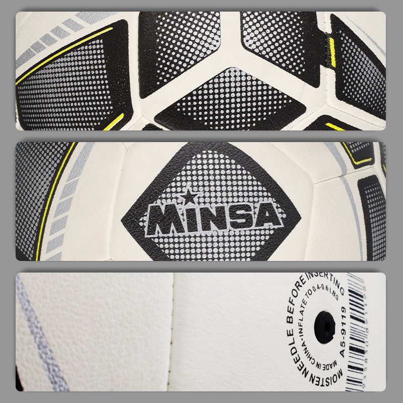 Football Factory Direct SalesMINSA No.5 microfiber Machine Sewing ...