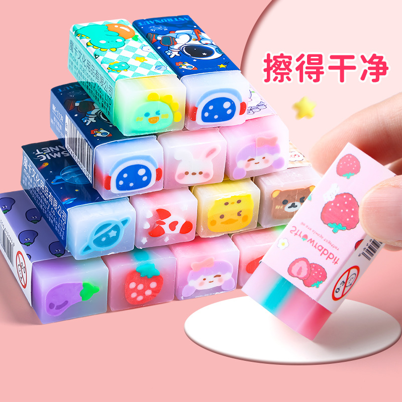 Cartoon sandwich eraser, student stationery, prize wholesale, cute ...