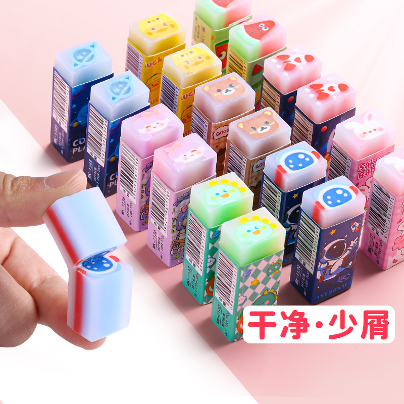 Cartoon sandwich eraser, student stationery, prize wholesale, cute ...