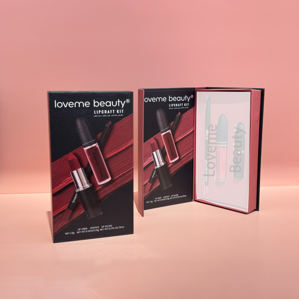 Custom 3 in 1 Lipstick Craft Kit-Loveme Beauty & 12 colors价格,厂家,品牌,批发市场 ...